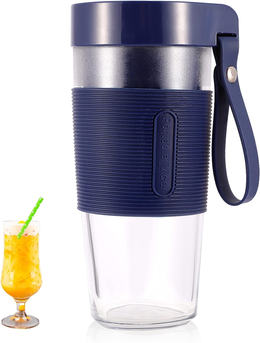Portable Blender, One-handed Personal Size Smoothies and Shakes Blender ...