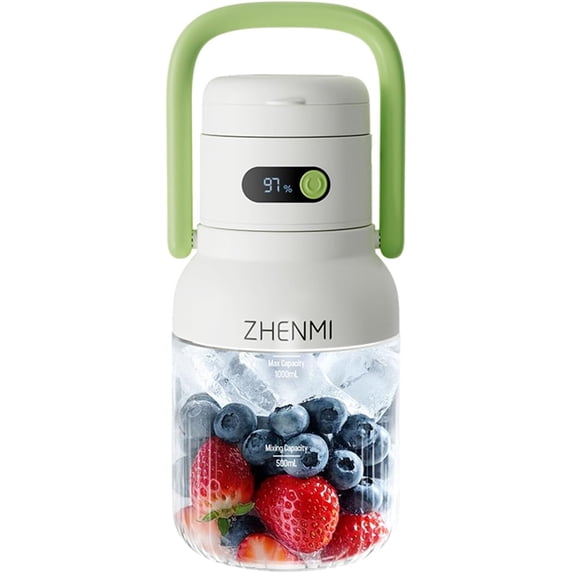 Portable Blender, Personal Blender for Smoothies & Shakes, Cordless ...
