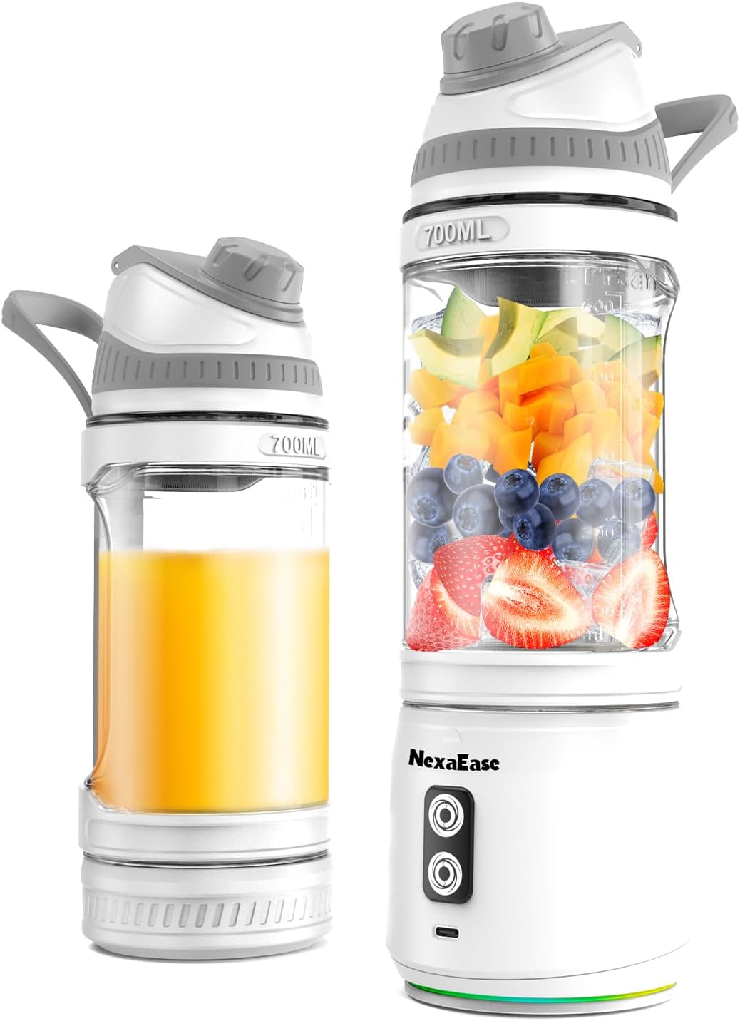 Portable Blender Personal Juicer for Shakes and Smoothies - 20 OZ ...