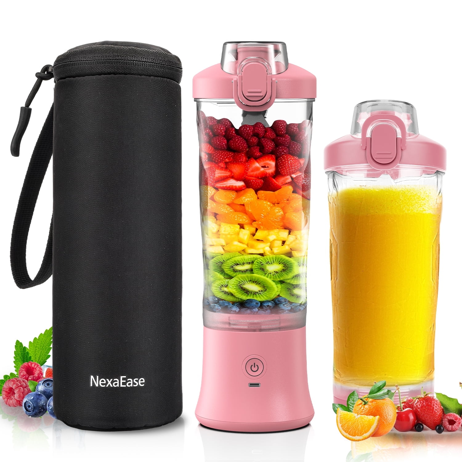 Portable Blender Personal Juicer for Shakes and Smoothies - 20 OZ ...