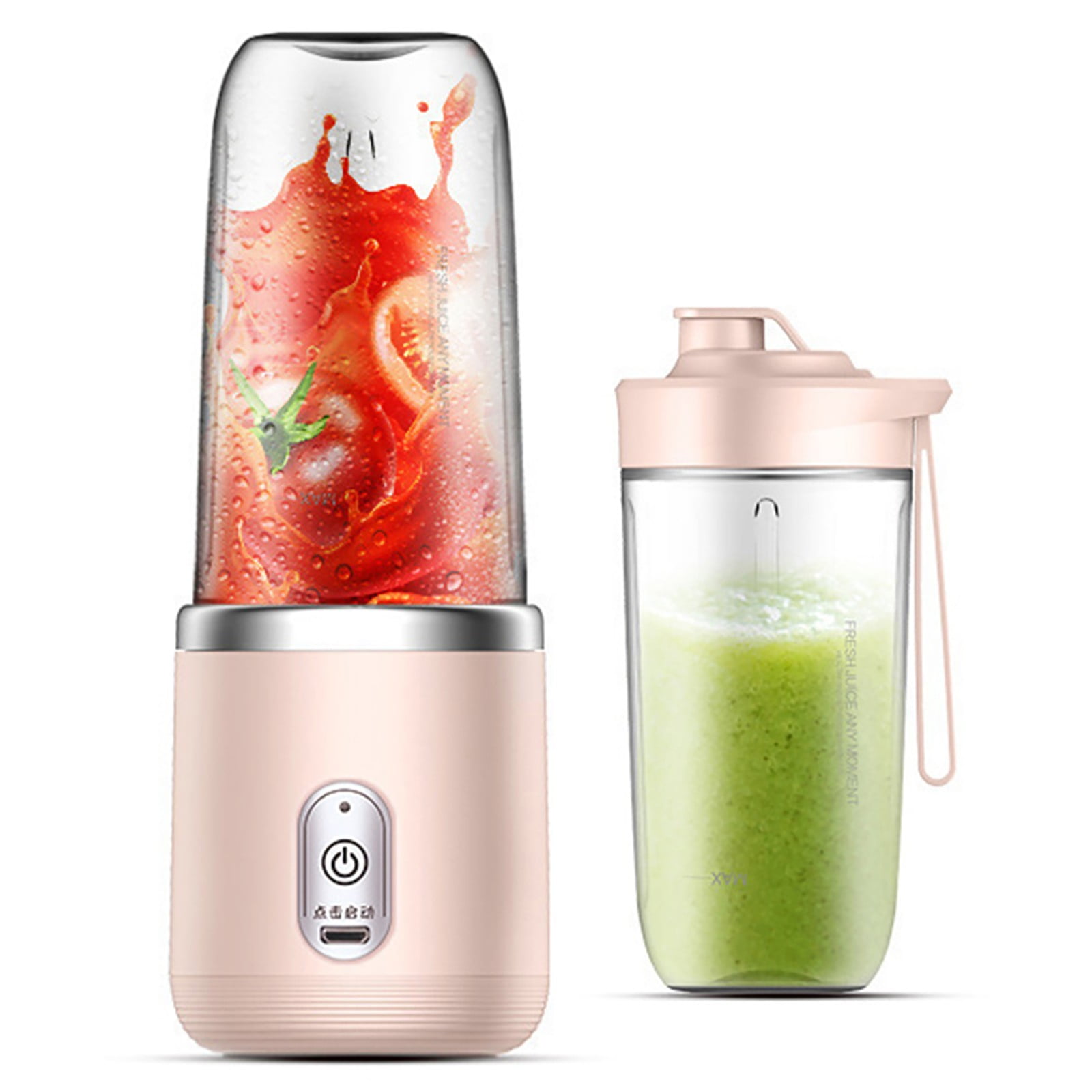 Portable Blender for Juicing and Blending, 450ml Capacity, Wireless ...