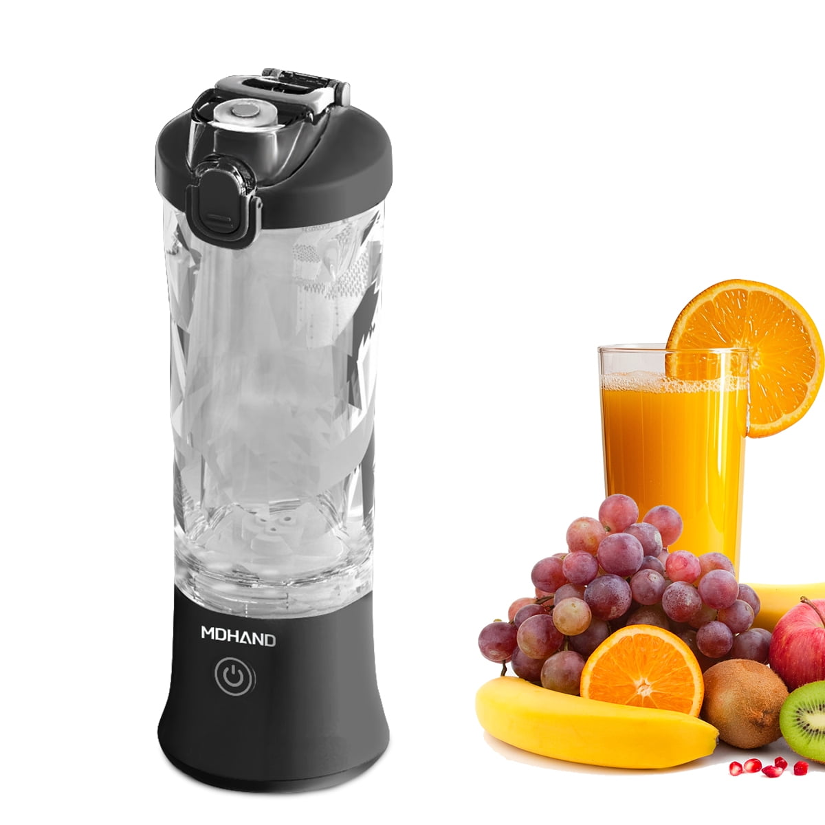 Portable Blender for Shakes and Smoothie, 20 Oz Mini Blender Cup with 6 ...