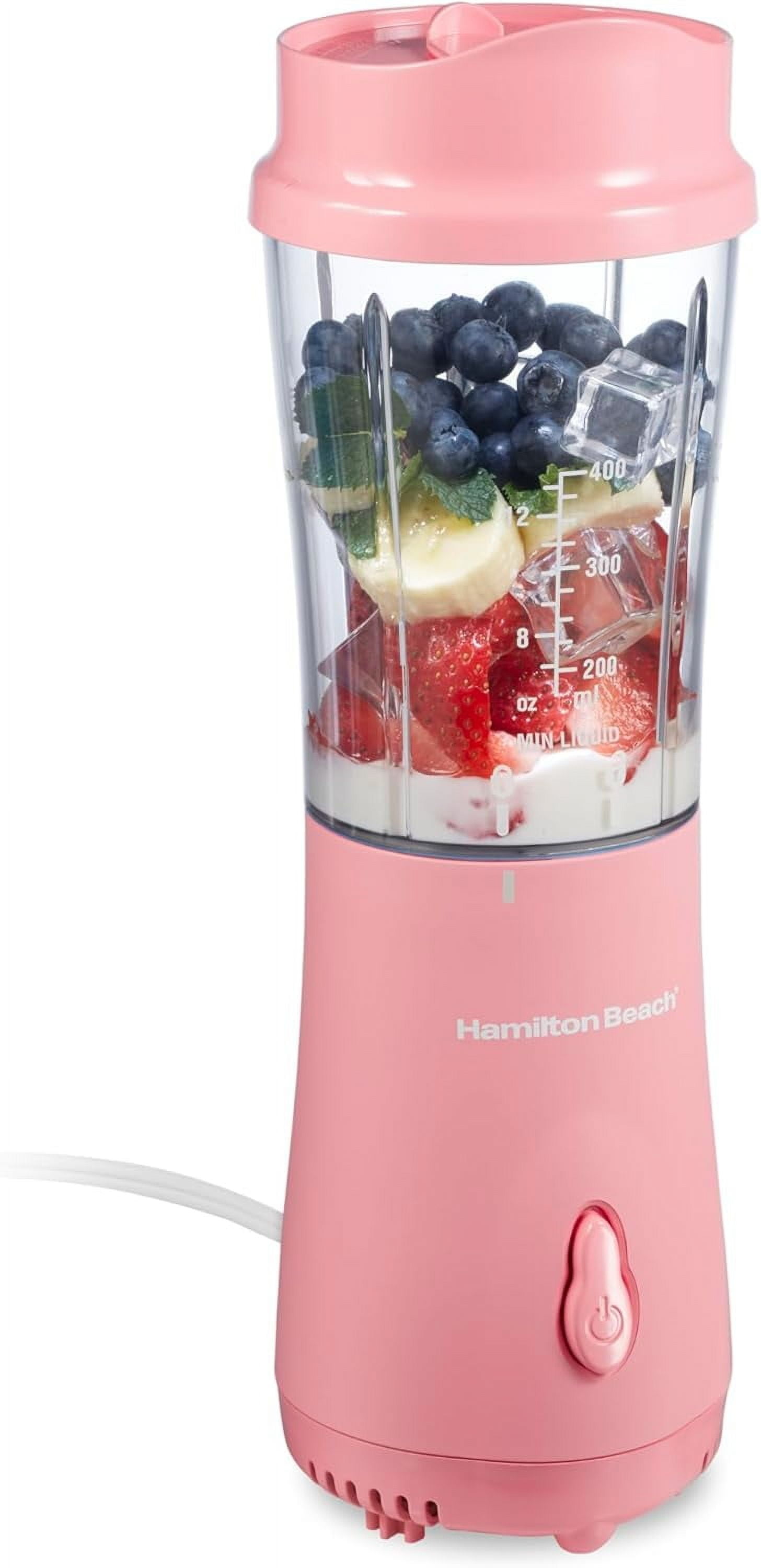 Portable Blender for Shakes and Smoothies, 14 Oz BPA Free Travel Cup ...