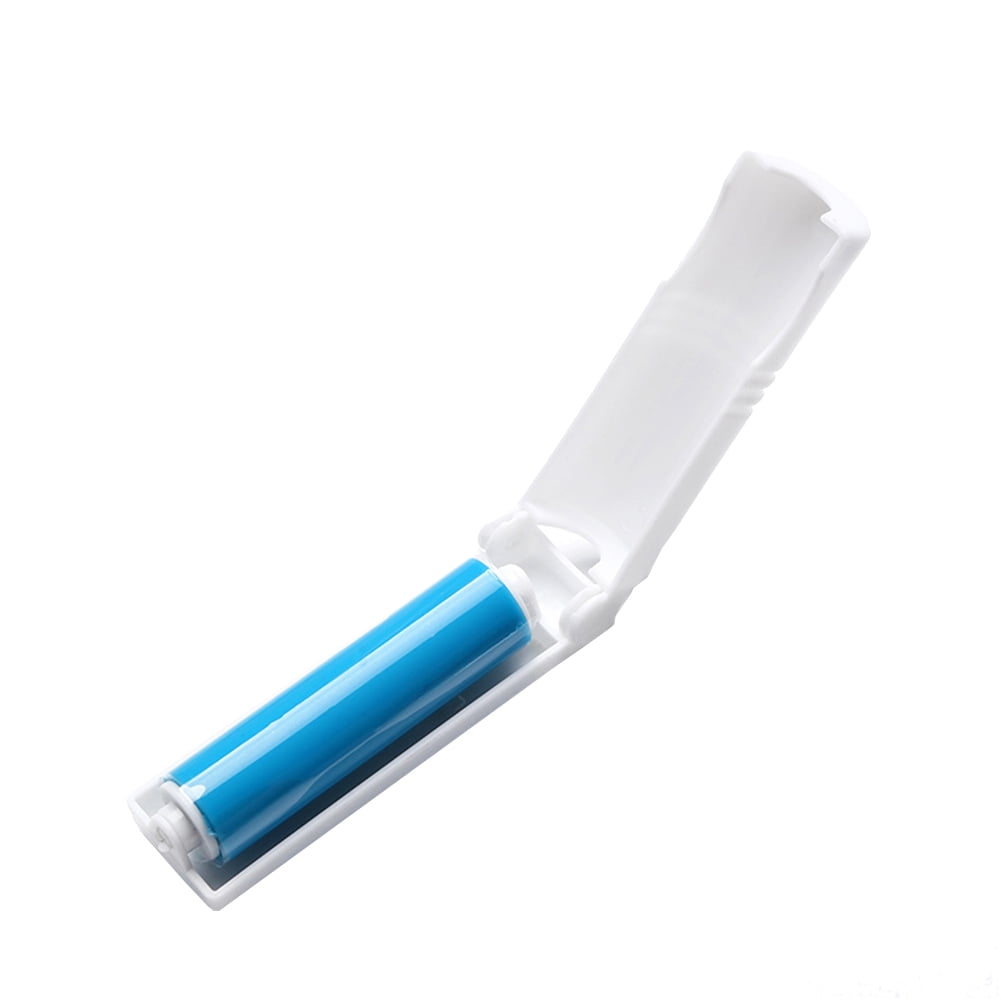 Portable Blue Lint Roller with Cover for Clothing, Sheets, Hair ...
