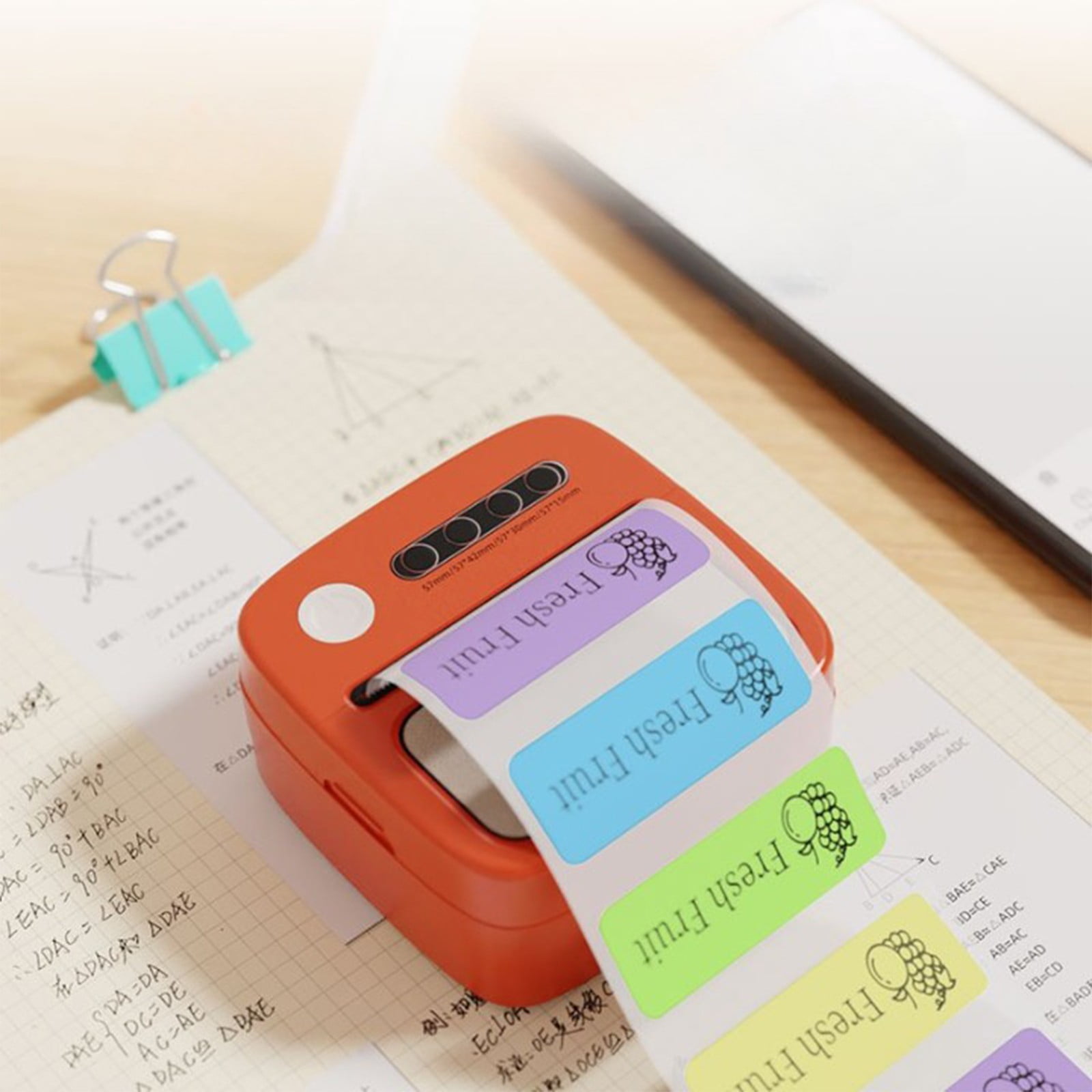 Portable Bluetooth Label Printers - Wireless Thermal Photo & Text ...
