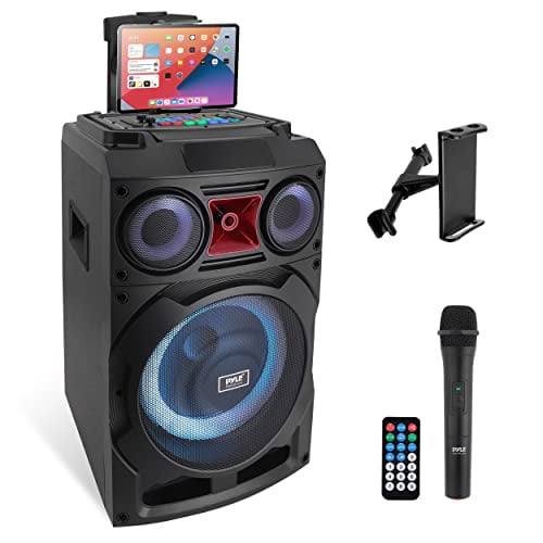 Portable Bluetooth PA Speaker System - 800W 10 Rechargeable Speaker ...