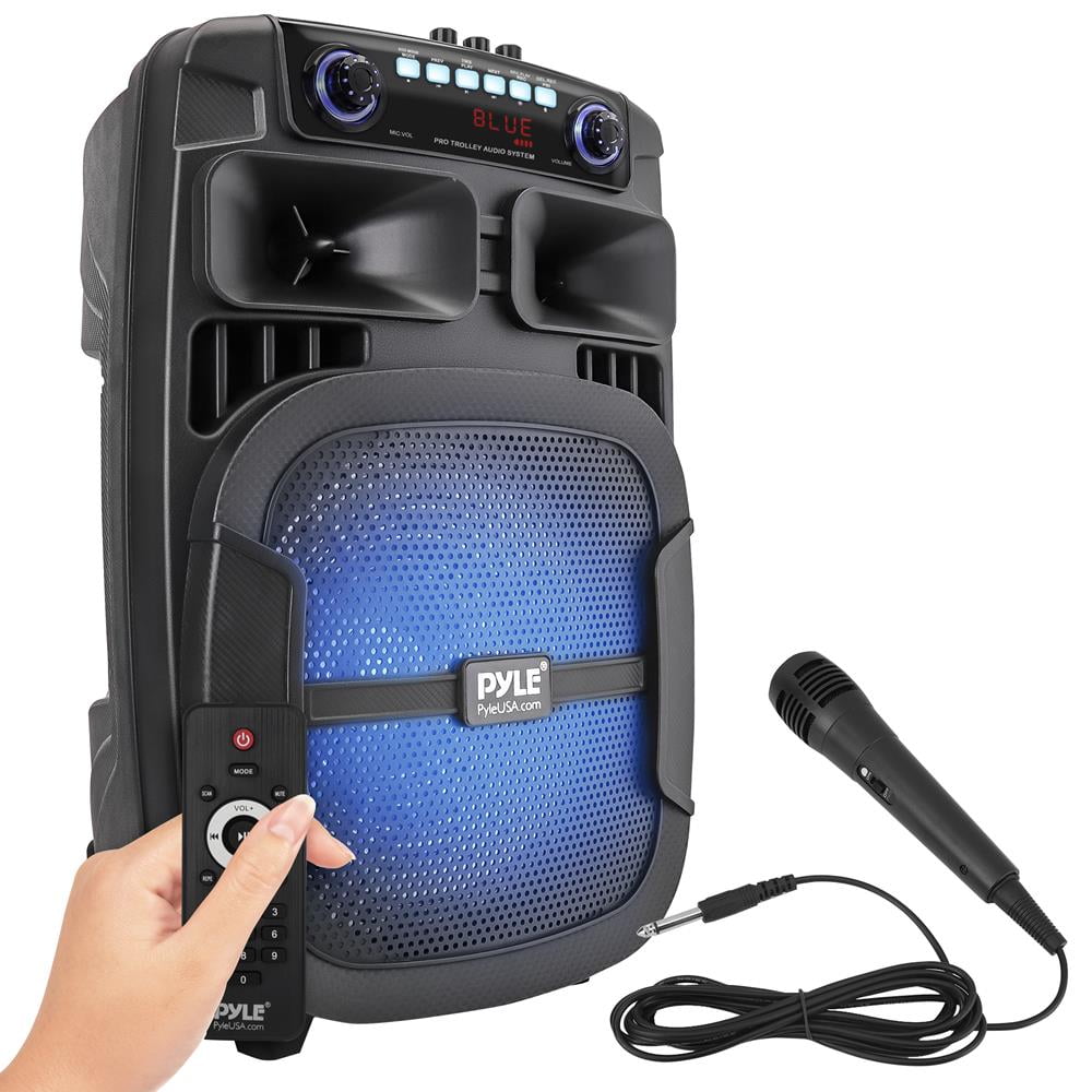 Portable Bluetooth PA Speaker System - 800W 12” Outdoor Bluetooth ...