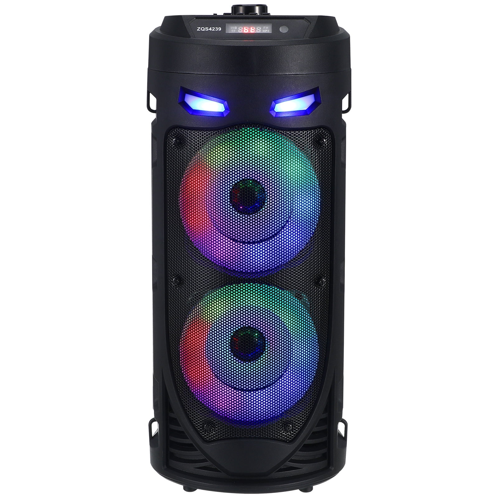 Portable Bluetooth Party Speaker Wireless Boombox Large Subwoofer with ...