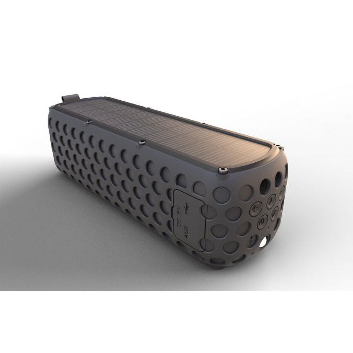 Portable Bluetooth Speaker 20W Solar Powered Amplifier 30+ Hours ...