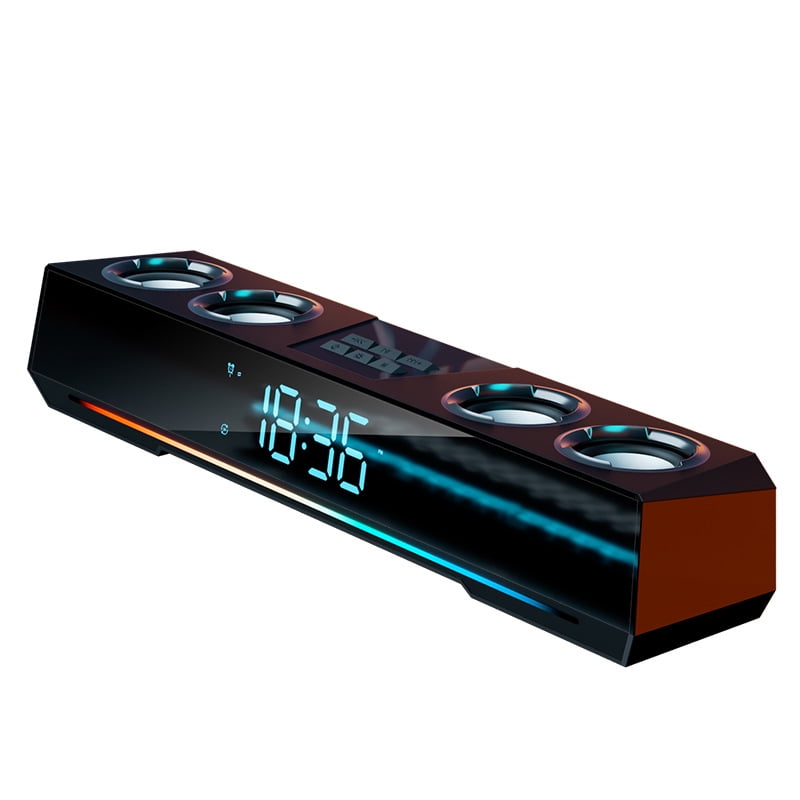 Portable Bluetooth Speaker 360 Surround Soundbar 5.3 Home Speaker ...