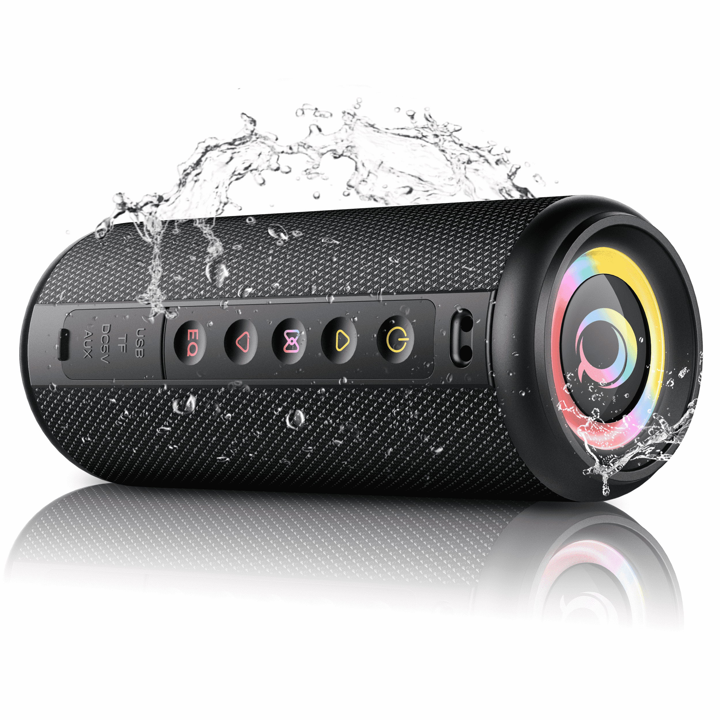 Xinwld Portable Bluetooth Speaker, Bluetooth 5.4 Wireless Speaker with ...
