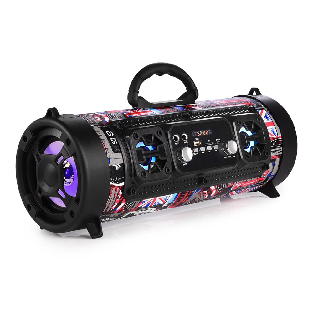 Portable Bluetooth Speaker Column Outdoor Wireless Speaker Music Stereo ...