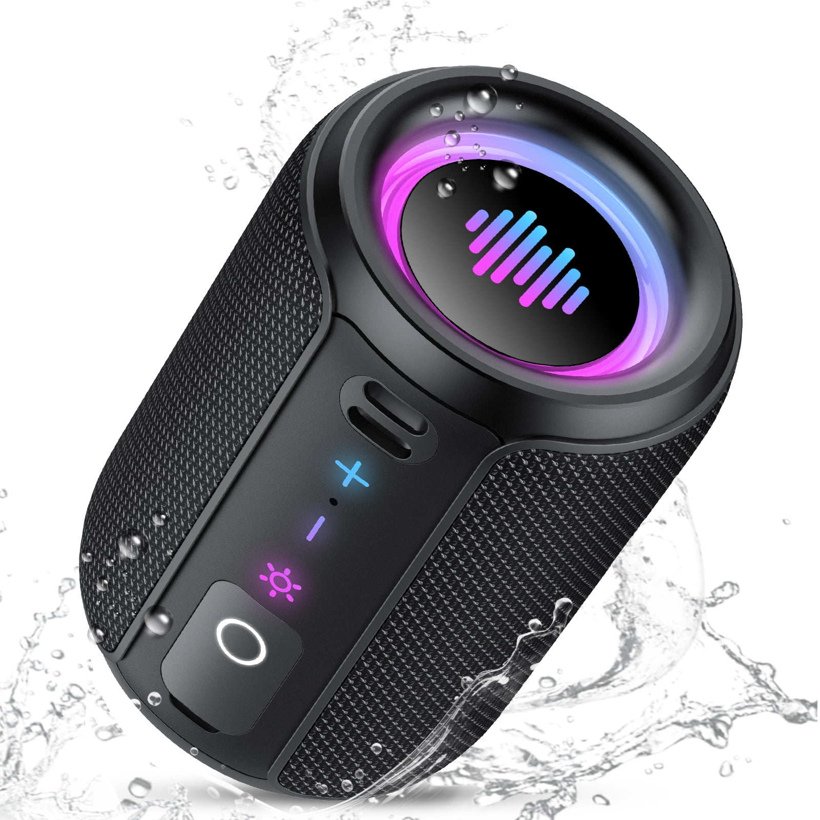 CASCHO, Portable Bluetooth Speaker IPX7 Waterproof 20W, 24Hrs Playtime ...