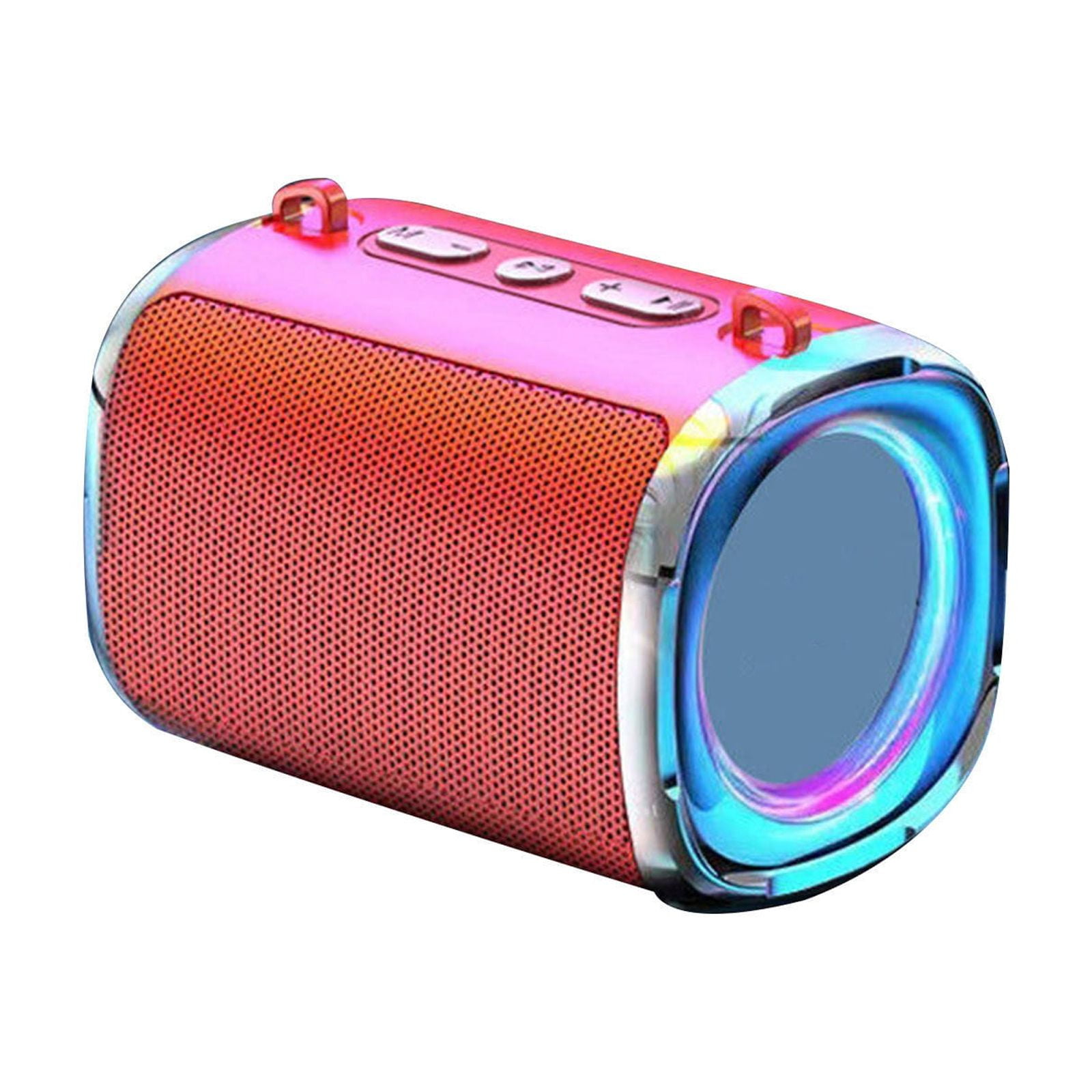 Portable Bluetooth Speaker with Lights, Powerful Crystal Clear Sound ...
