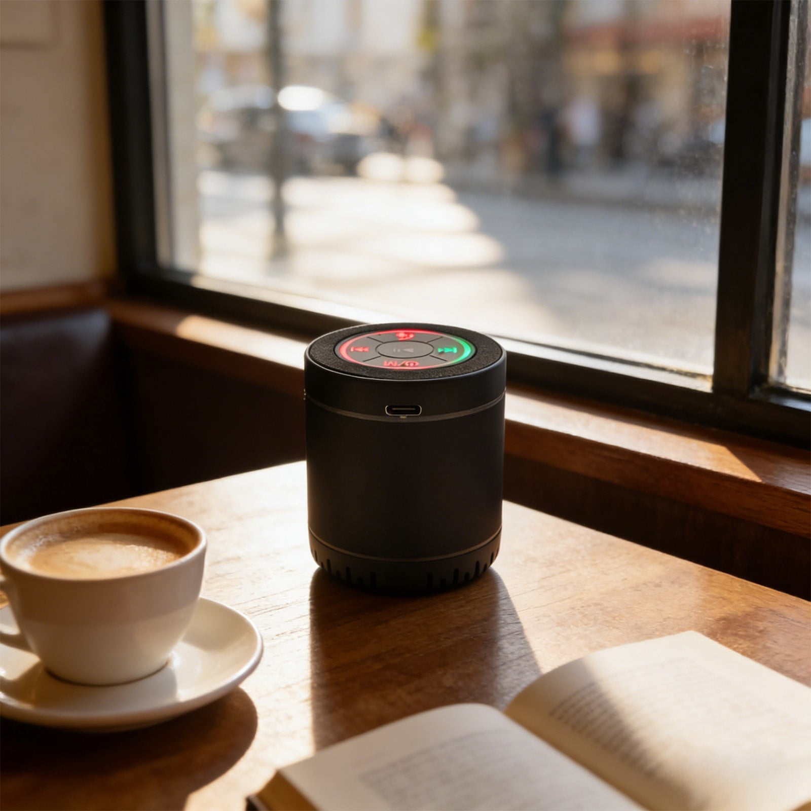 Portable Bluetooth Speaker with RGB Lights, Wireless Outdoor Mini ...