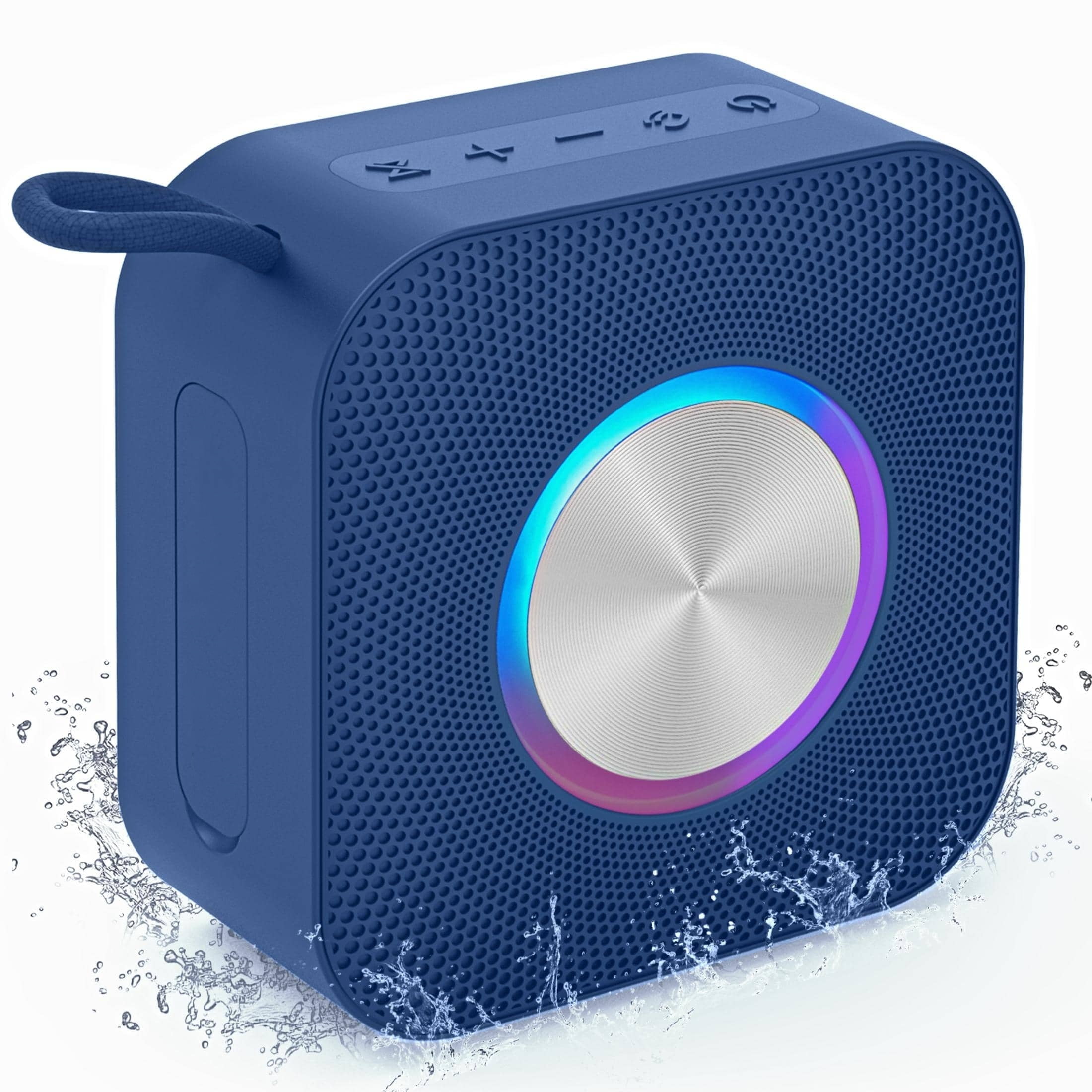 Portable Bluetooth Speakers, Wireless Speaker with Loud Stereo Sound ...