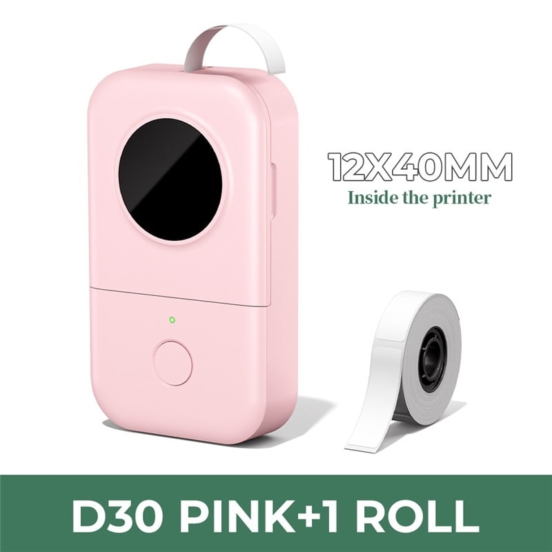 Portable Bluetooth Thermal Label Printer, Wireless Mini Label Maker For ...