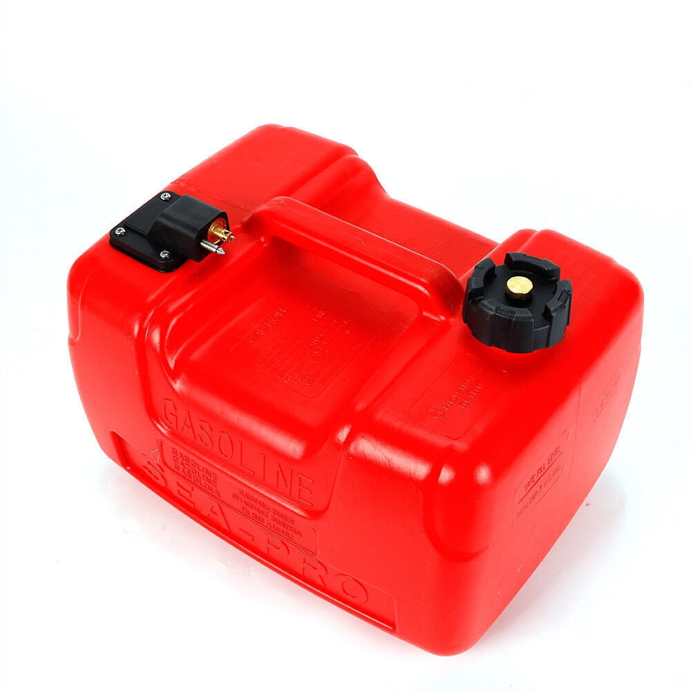 Miumaeov Portable Boat Fuel Tank, 12L 3 Gallon, Red Polyethylene ...