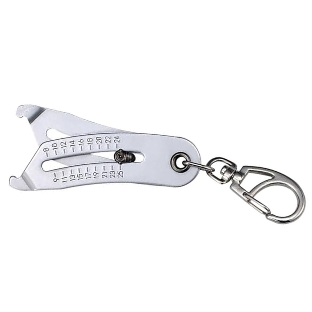 Portable Bolt & Nut Sizer Keychain Upgraded Precise Thread Checker ...