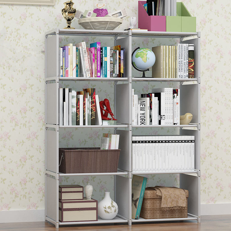 Zimtown 16-Cube Portable Closet Wire Cube Storage, Modular Bookshelf ...