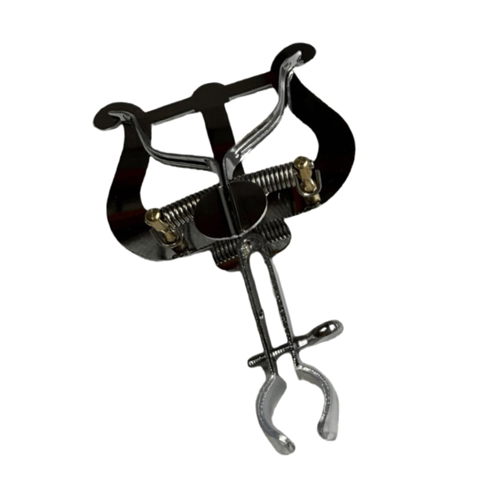 Portable Brass Instrument Music Clip Holder, Secure Clamp Metal Texture ...