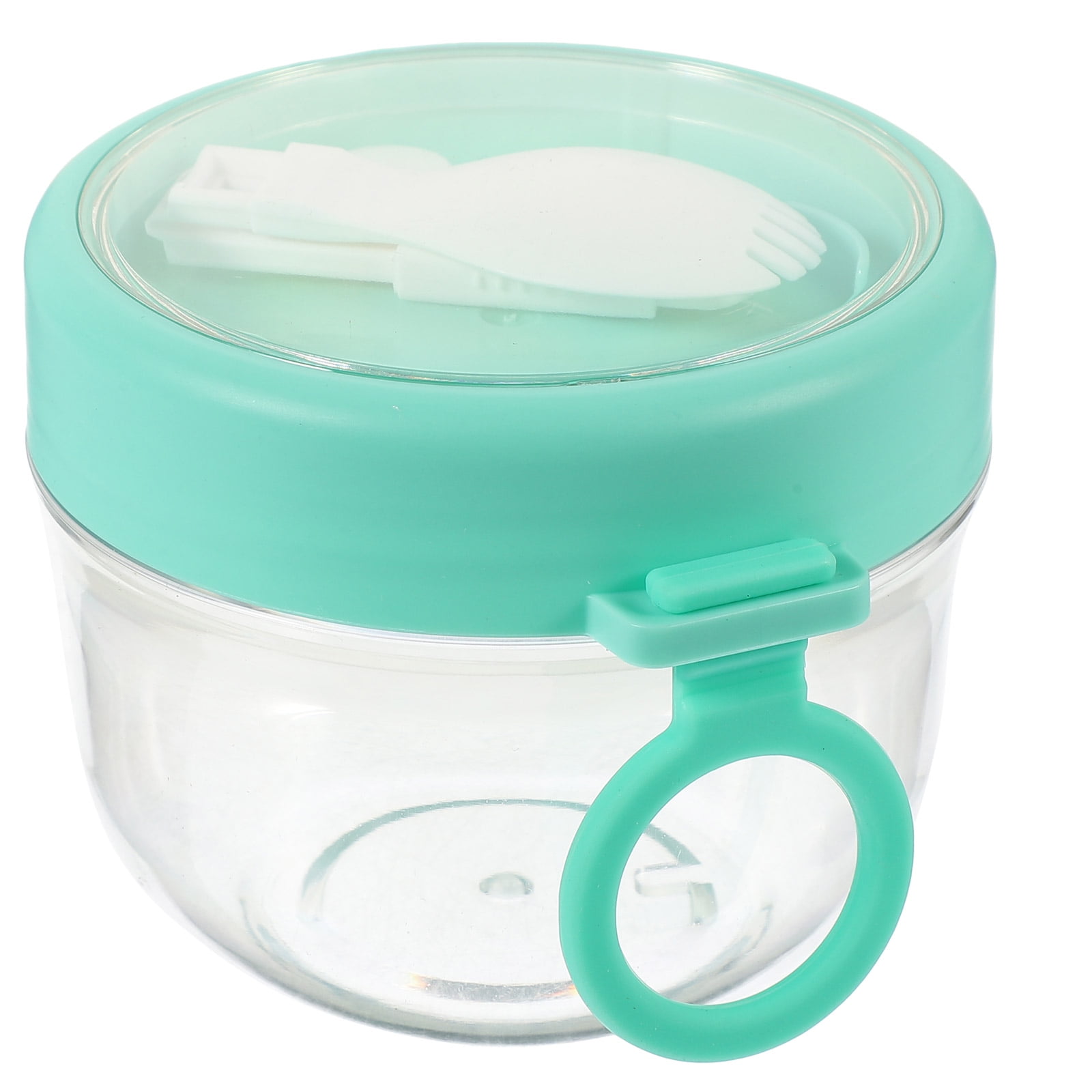 Portable Breakfast Cup Overnight Oats Jars with Lid Container Smoothie ...