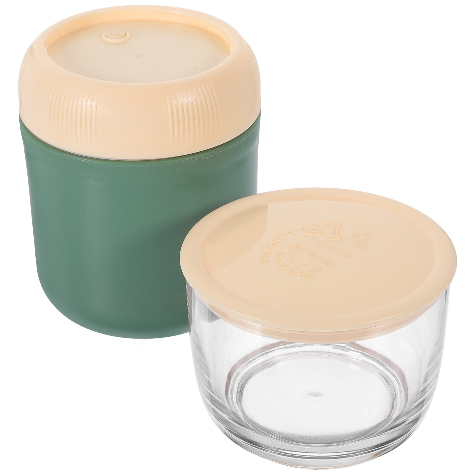 Portable Breakfast Cup Yogurt Outdoor Creative Oatmeal Insulated Holder ...