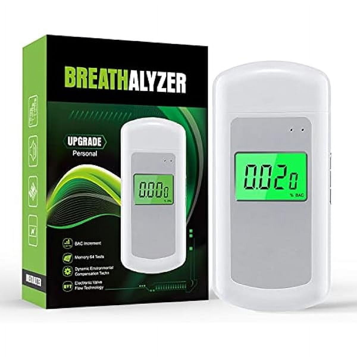 Portable Breathalyzer Tester with 1000mAh Rechargeable Battery ...