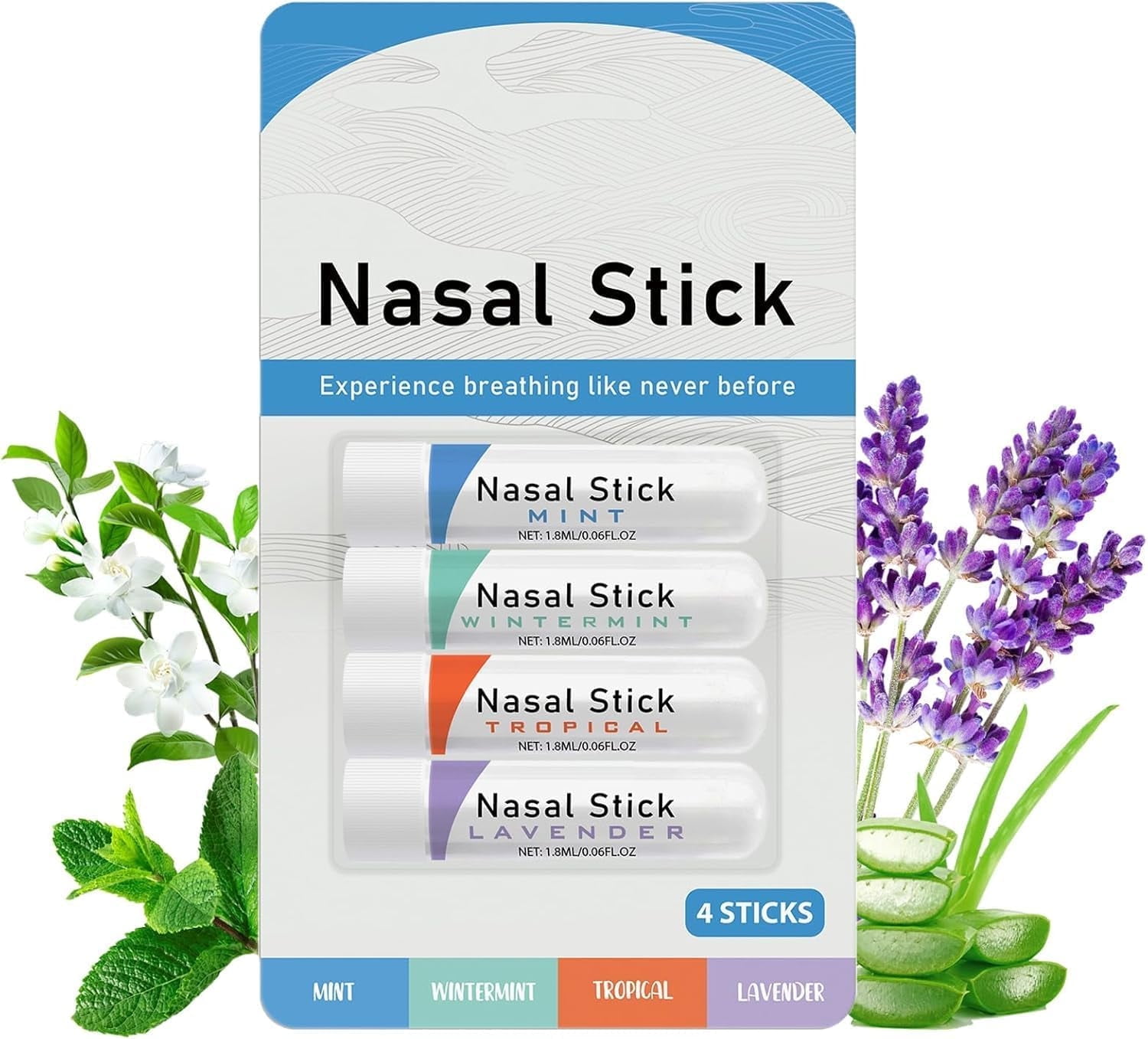 Nasal Stick Boost Energy Set, Nose Inhaler Stick, Nasal Stick, Nasal ...