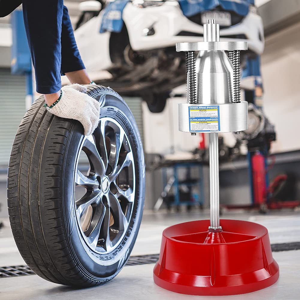 Portable Bubble Wheel Balancer, Heavy Duty Professional Tire Rim ...