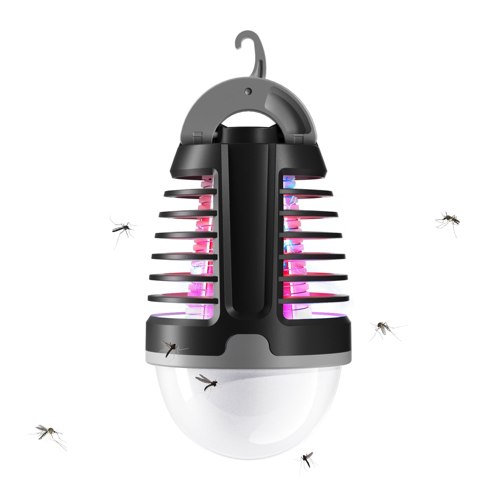 Portable Bug Zapper Outdoor Indoor, Electric Mosquito Fly Killer Lamp ...
