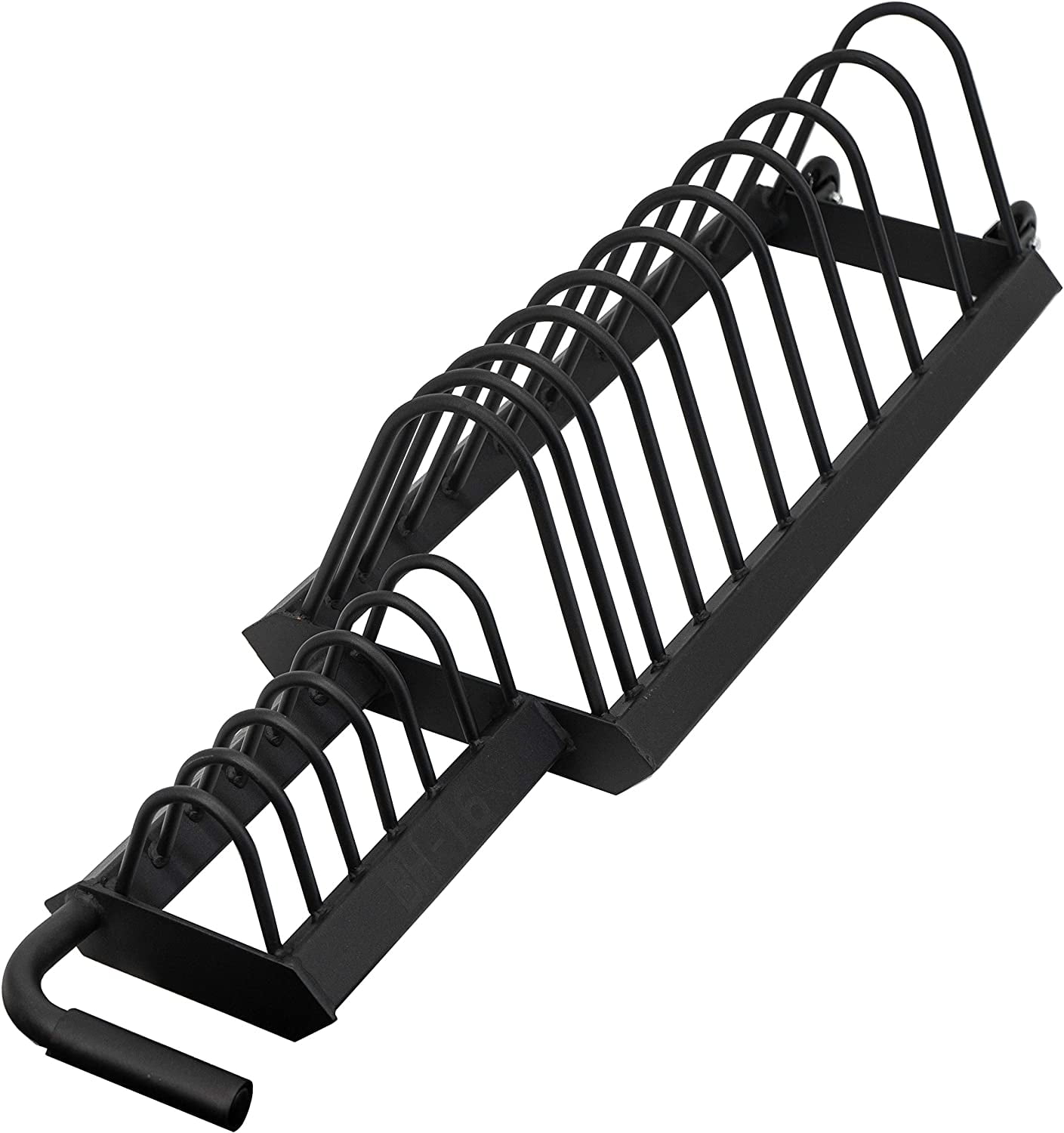 Portable Bumper Plate – Horizontal Floor Storage with Wheels up to 16 ...