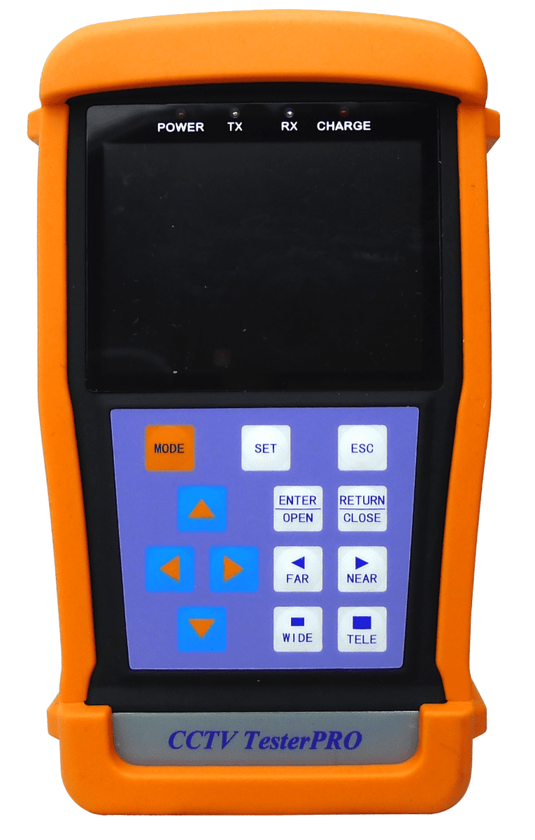 Portable CCTV Tester with 3.5″ Monitor, OSD menu, Network Cable Tester ...