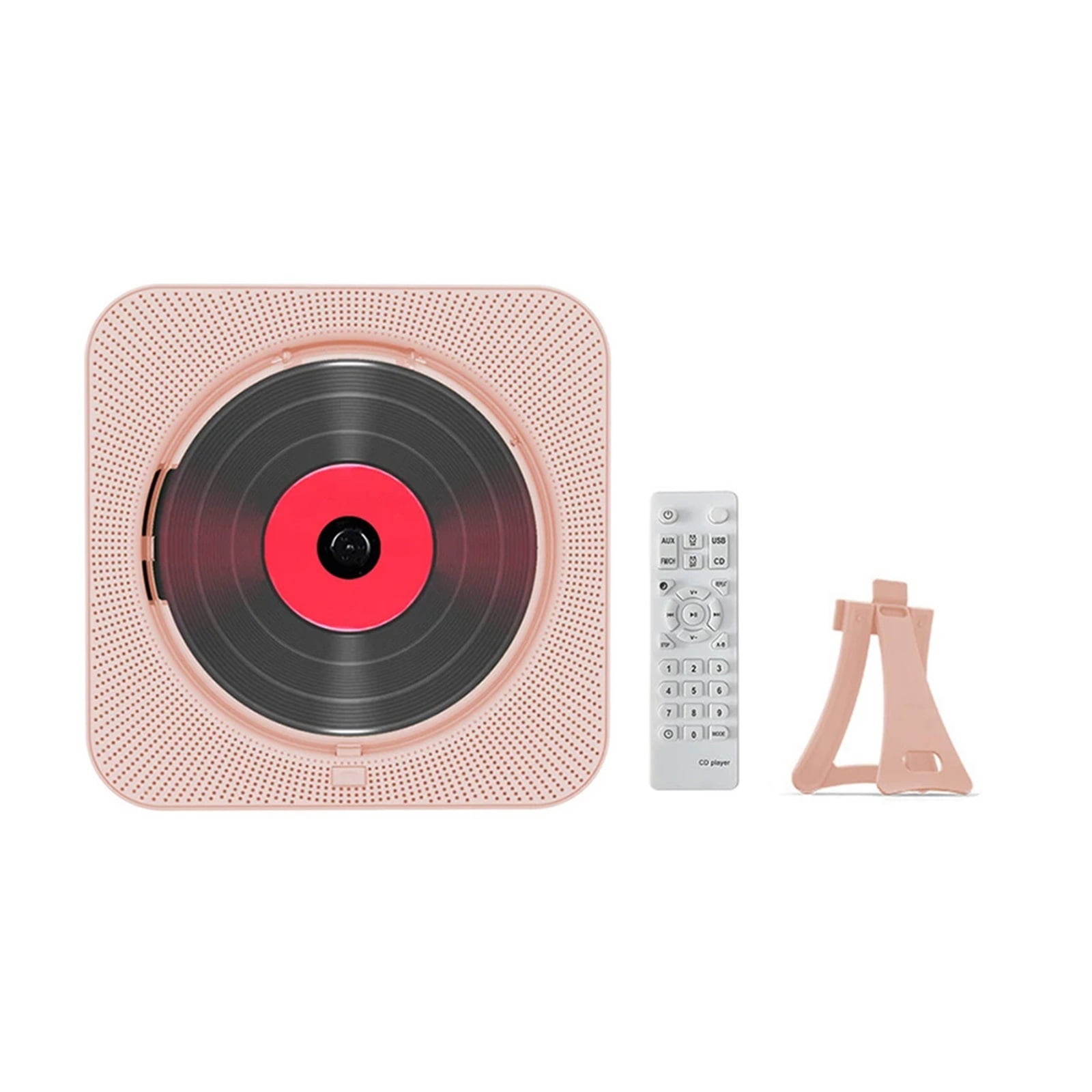 Portable CD Multimedia Player Wall Mounted Bluetooth-compatible 5.1 3 ...