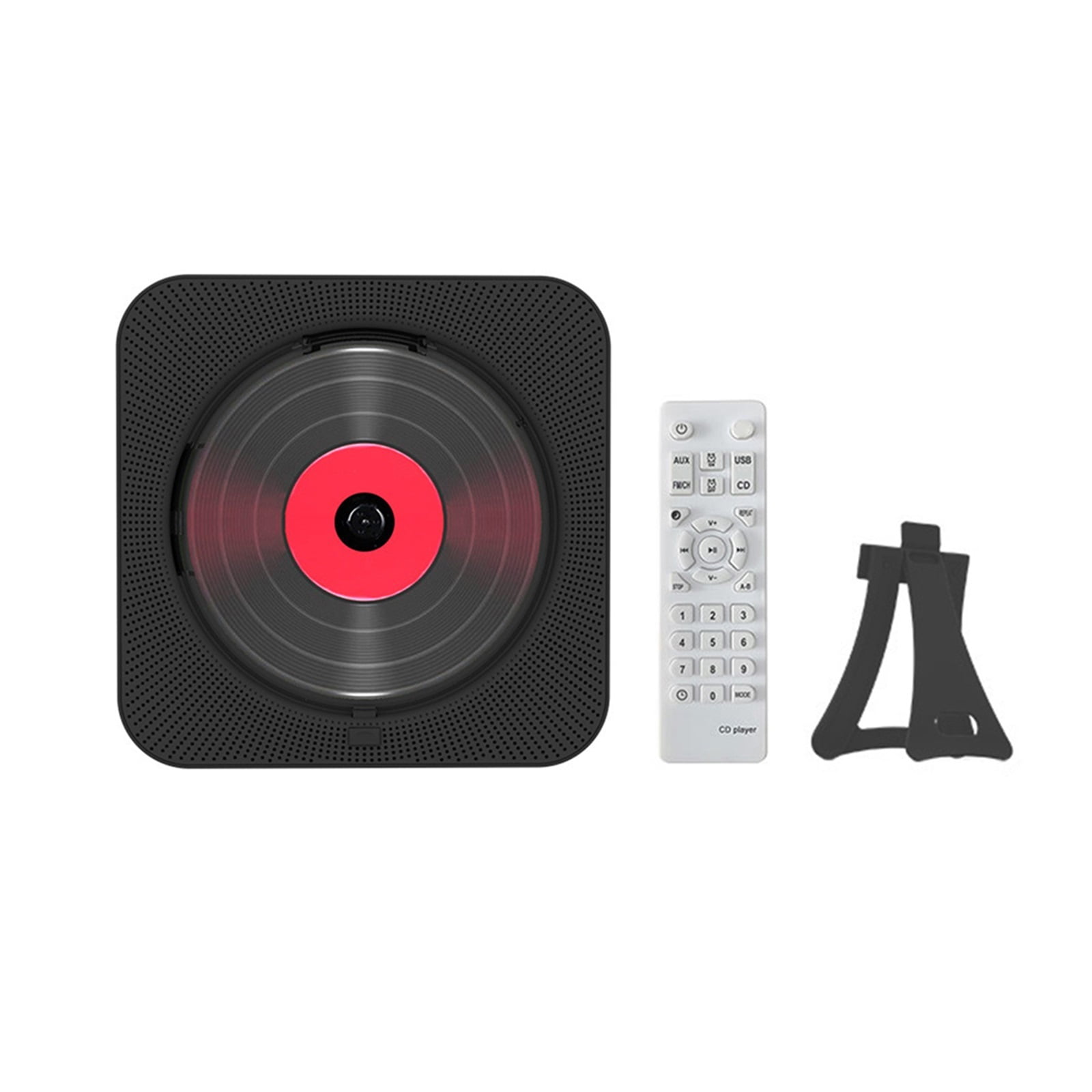 Portable CD Multimedia Player Wall Mounted Bluetooth-compatible 5.1 3 ...