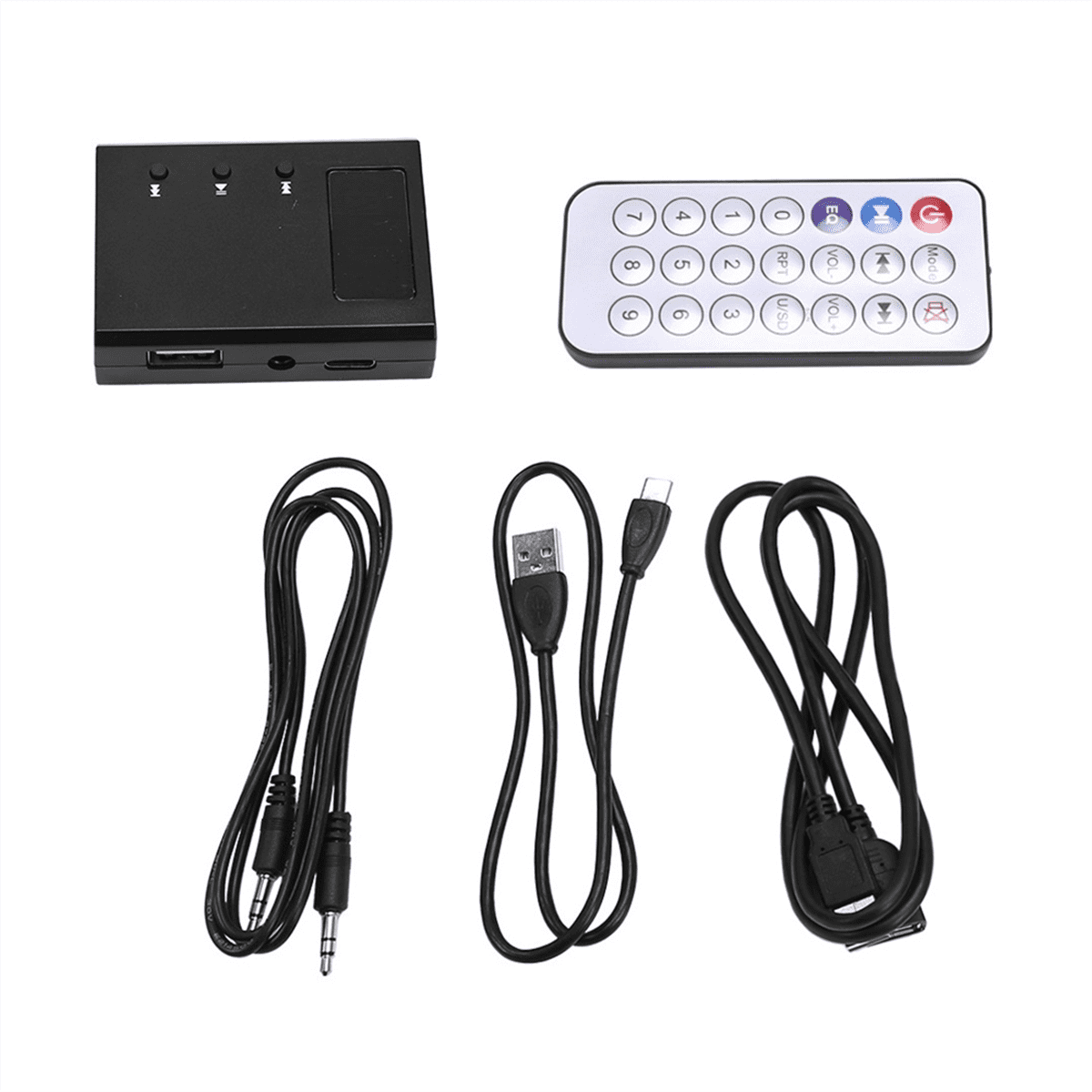 Portable CD Player Decoder for Car, Auxiliary AUX Conversion Adapter ...