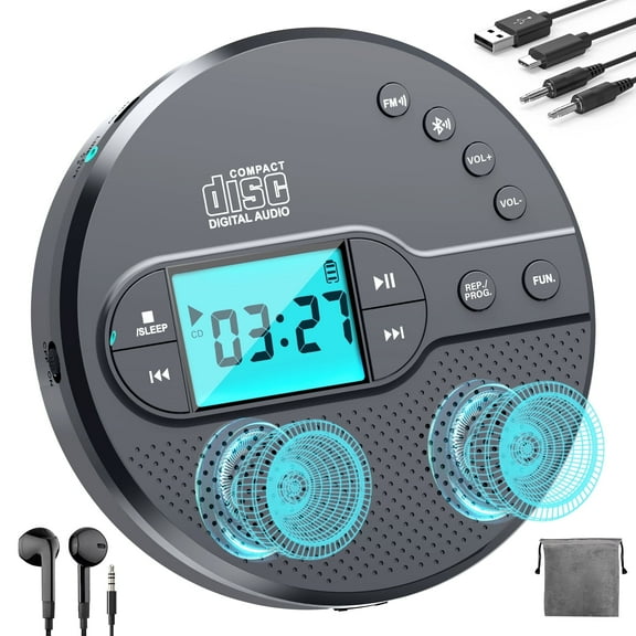 VIVITAR Bluetooth Boombox: Portable, Wireless, USB Player with LED ...