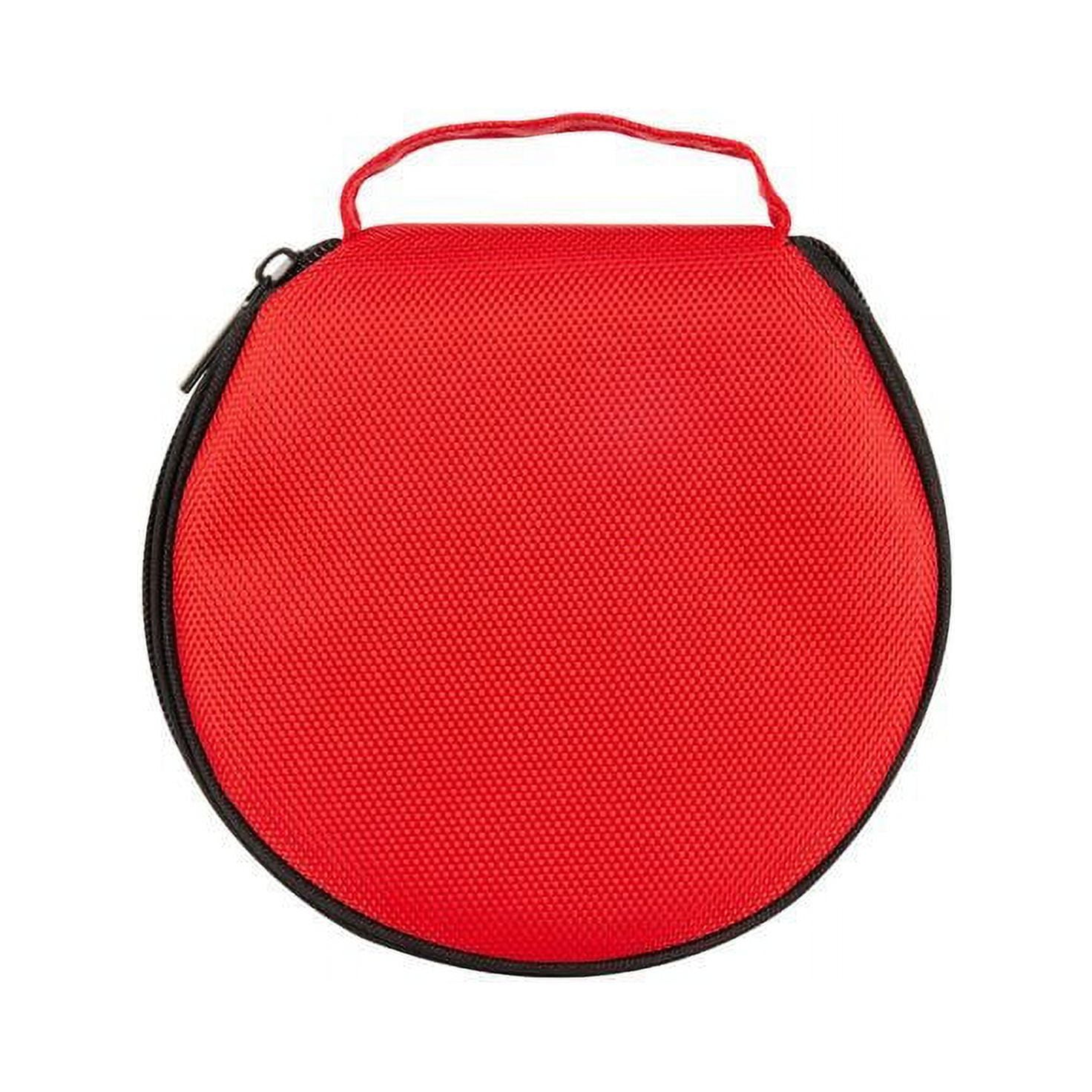 Portable CD Storage Case Bag VCD/ DVD Disc Holder Small Album Box Red ...
