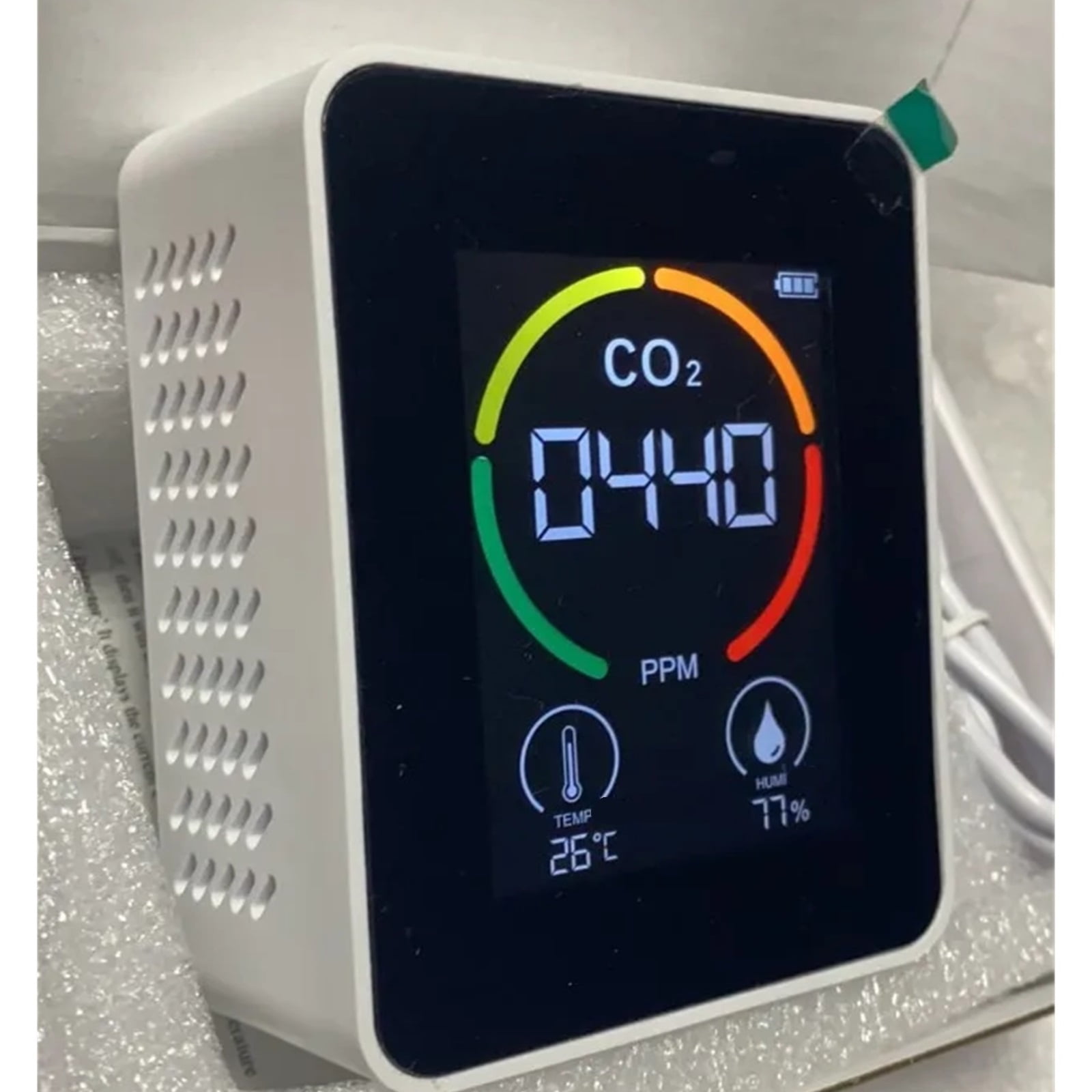 Portable CO2 Detector CO2 Detector Portable Battery Operated Carbon ...