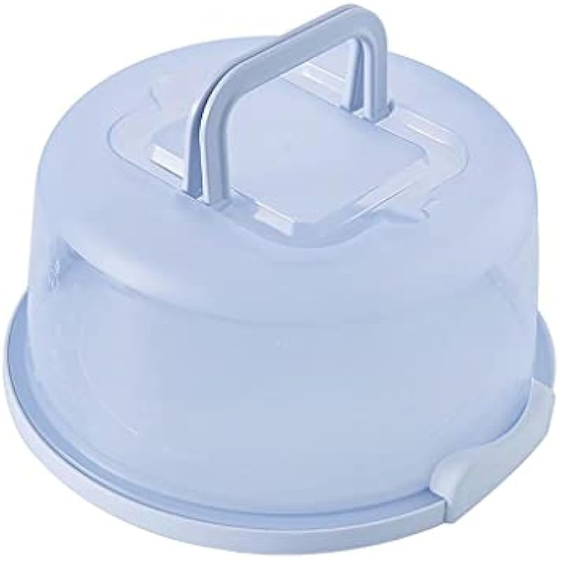 Portable Cake Carrier with Lid and Handle, Tall Cake Holder ...