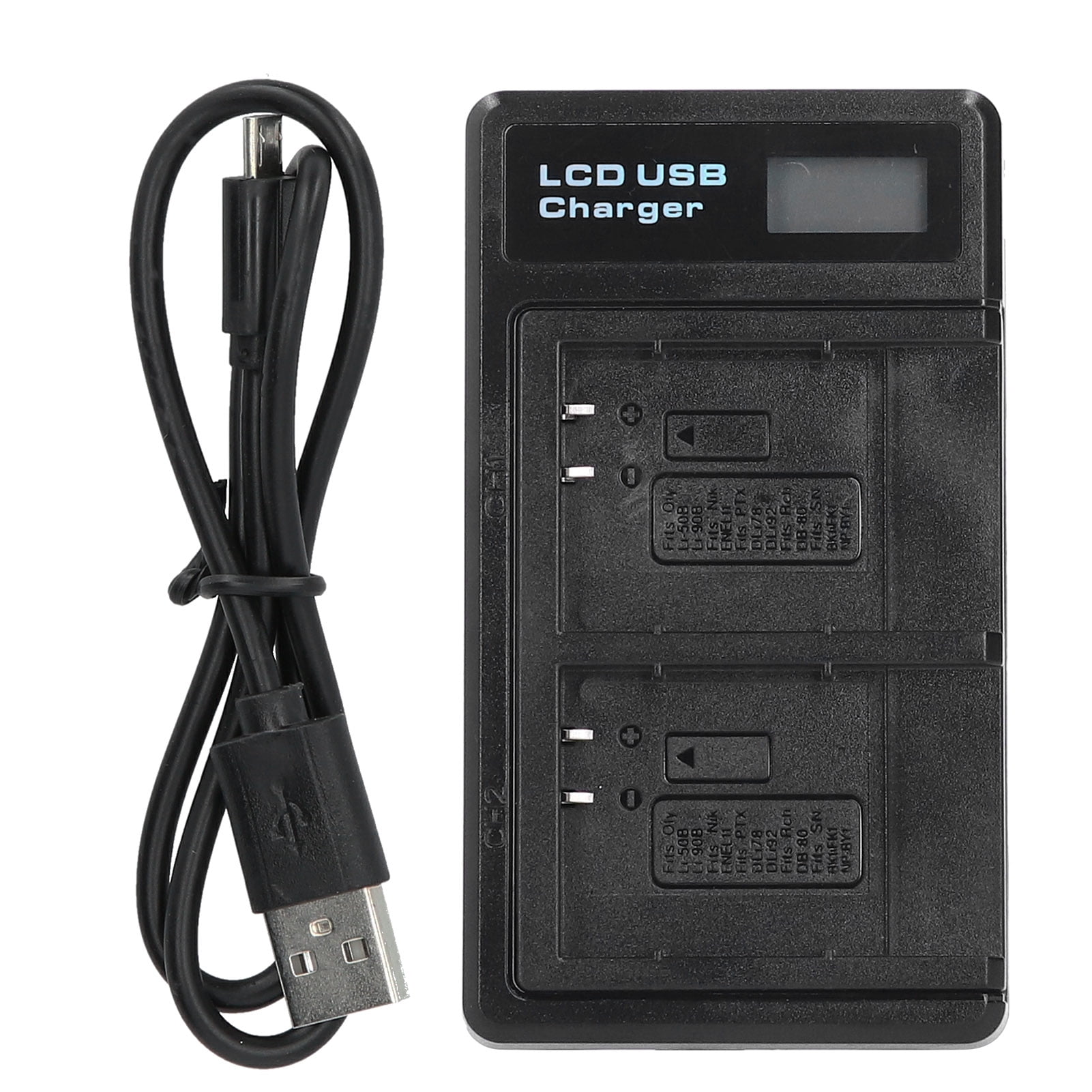 Portable Camera Battery Charger for LI-50B USB Camera Dual Charger with ...