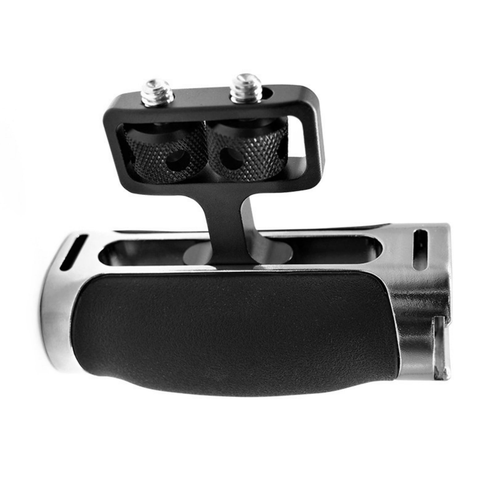 Portable Camera Hand Grip For DSLR Cameras With Strap Eyelet And Cold ...