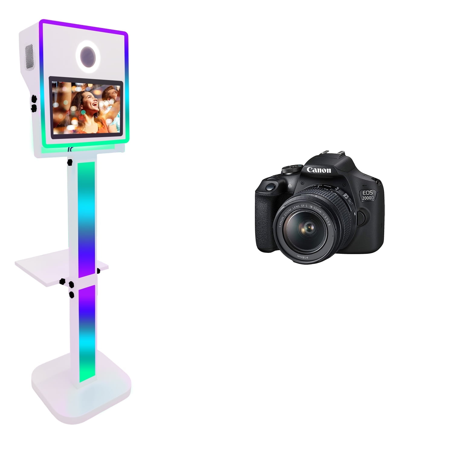 Portable Camera Mirror Photo Booth for with 15.6 Inch Touch Screen ...