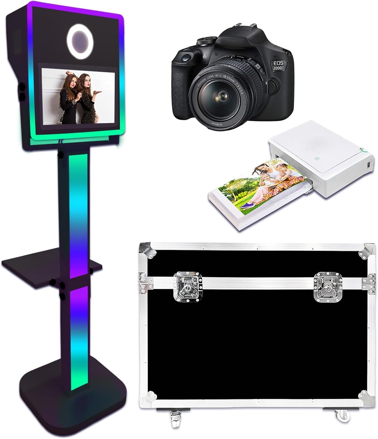 WideMeet Party Events Wedding Photobooth Machine 15.6inch Touch Screen ...
