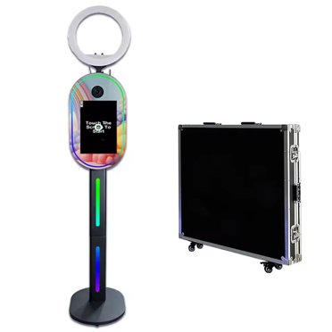PAAFNN Mirror Selfie Photo Booth 15.6inch Touch Screen Remote Control ...