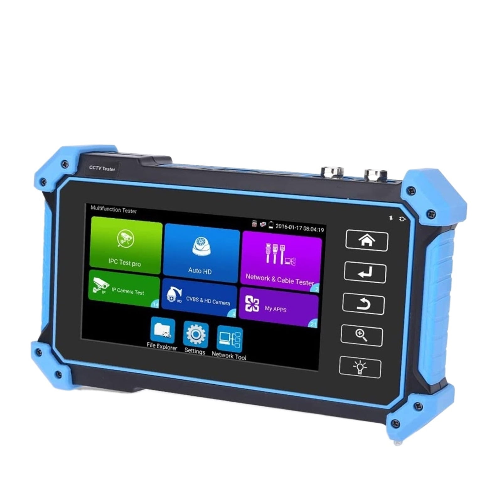 Portable Camera Tester, 3200C CCTV Tester HD Coaxial 4K 8MP ADH VGA SDI ...