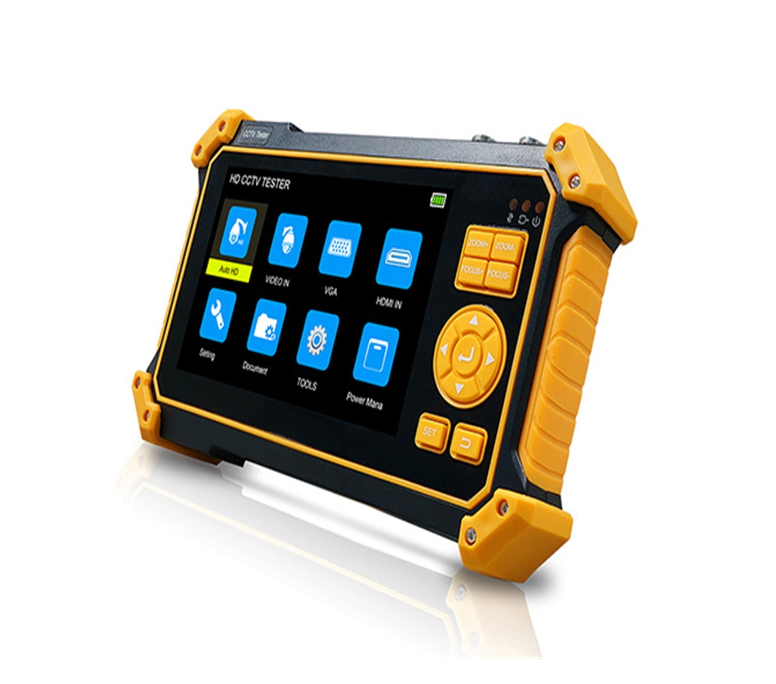 Portable Camera Tester, 5 Inch CCTV Monitor Tester, AHD/TVI/CVI/CVBS ...