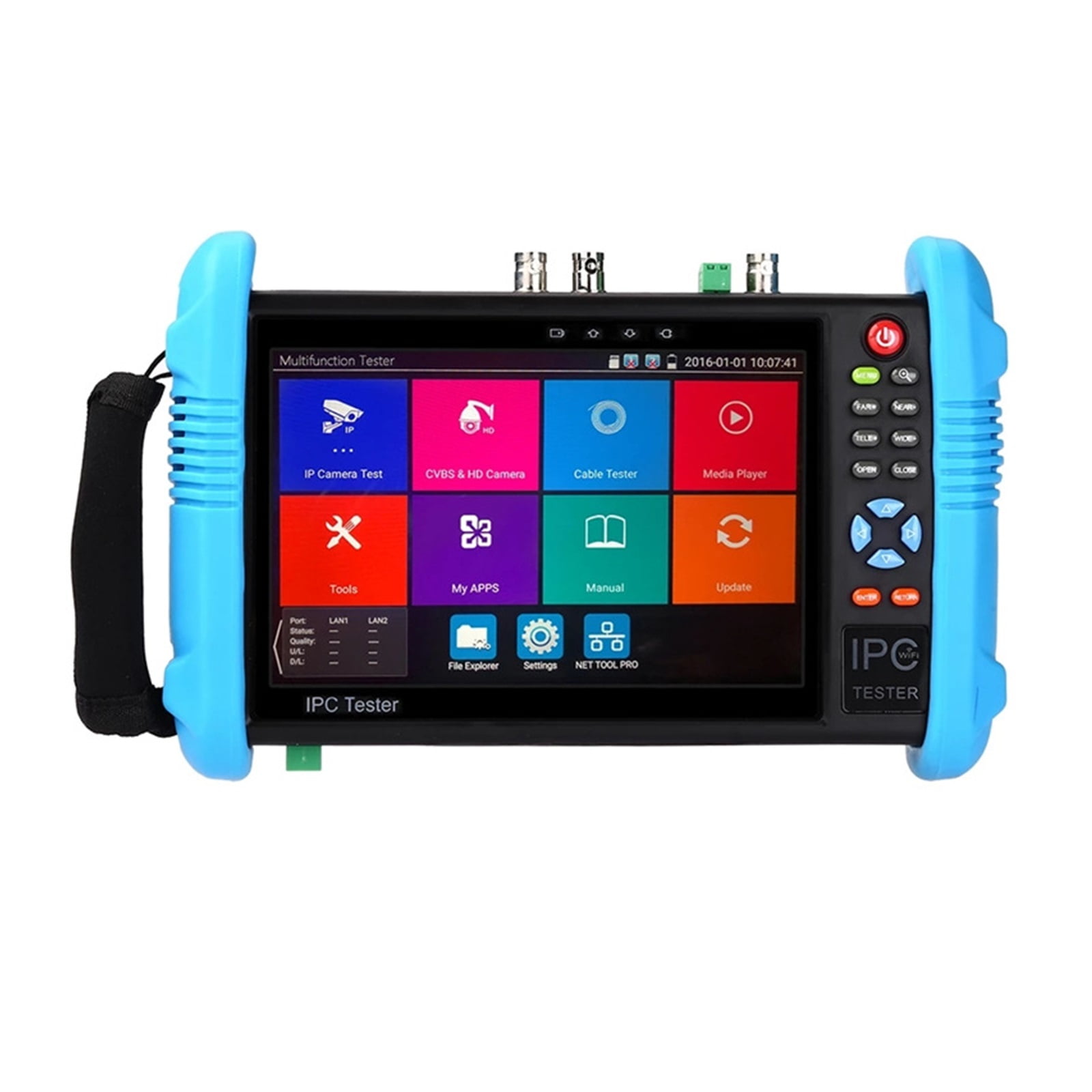 Portable Camera Tester, 7 Inch CCTV Tester, Video Surveillance Tester ...