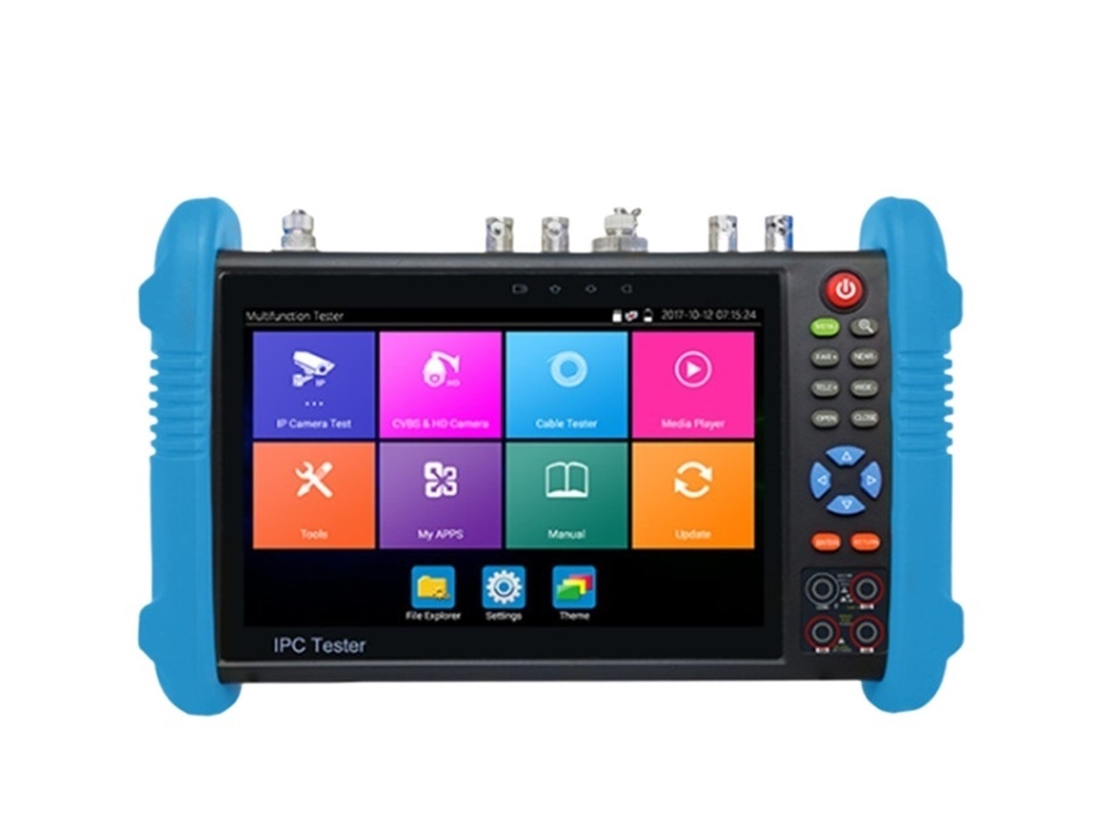 Portable Camera Tester, IPC 9800 Plus CCTV Tester IP Camera Coaxial HD ...