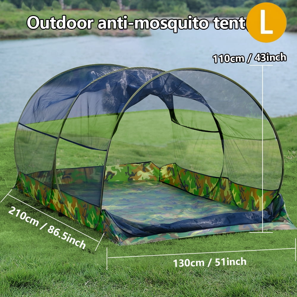 Portable Camouflage Single Person Mosquito Net - No Installation ...